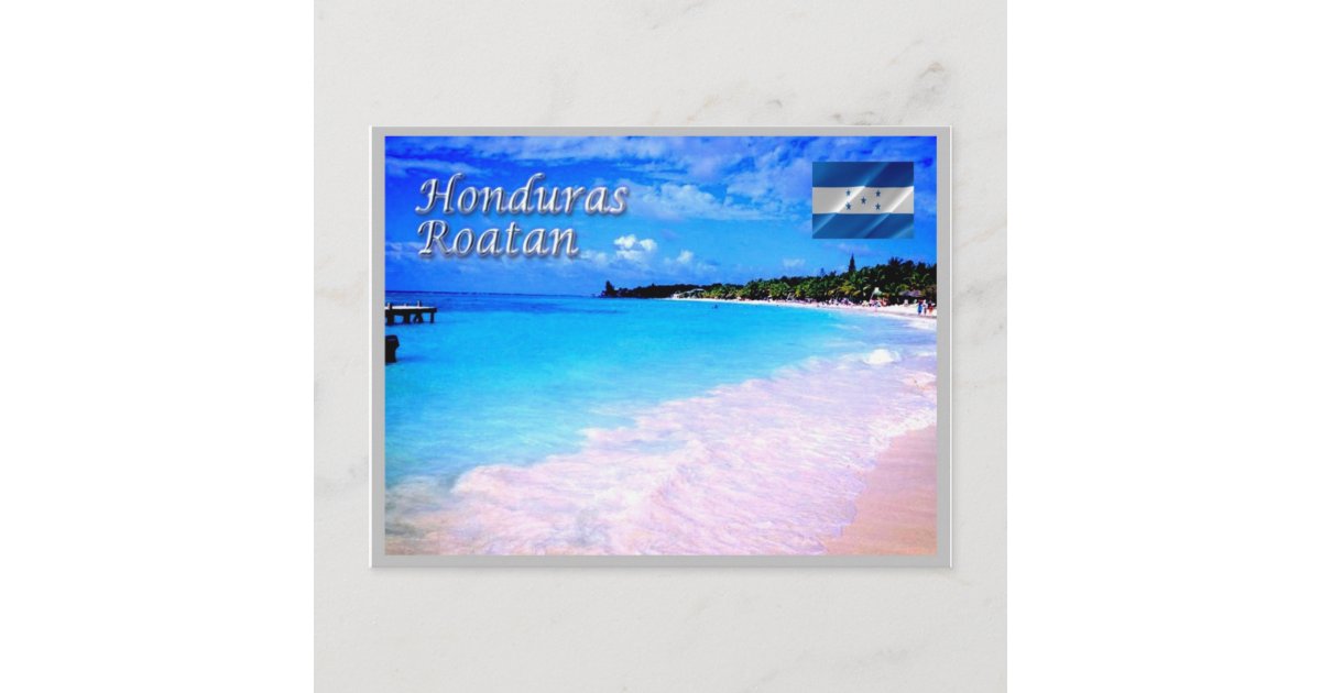 Honduras - Roatan - Bay Islands - Postcard | Zazzle