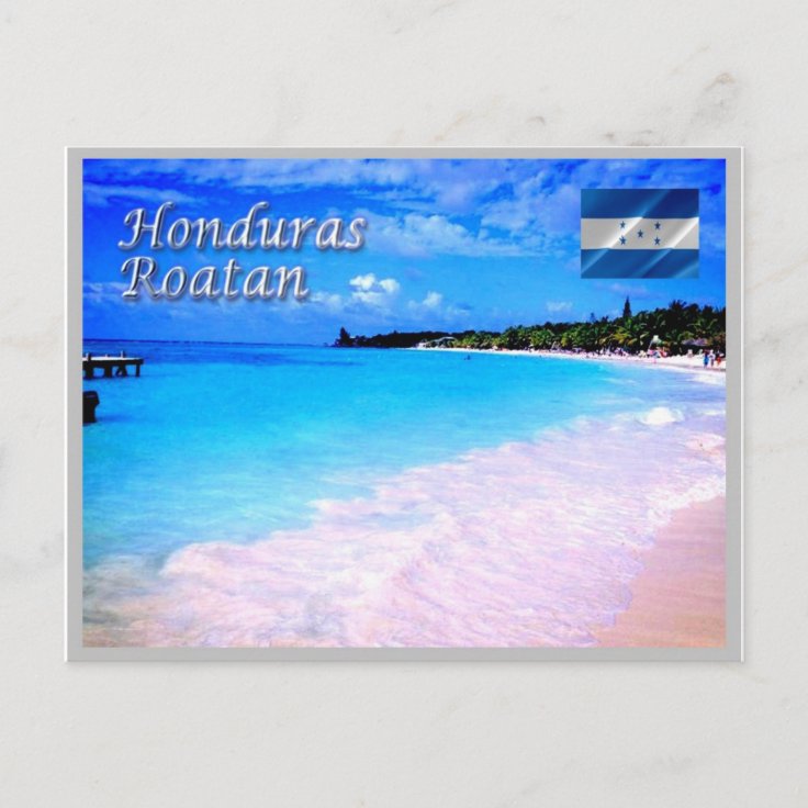 Honduras - Roatan - Bay Islands - Postcard | Zazzle