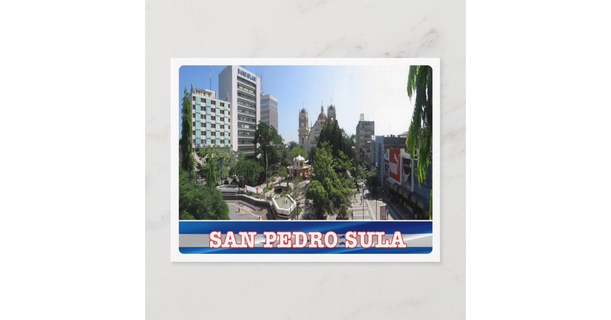 Honduras - San Pedro Sula - Postcard | Zazzle
