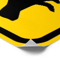 Honey Badger Crossing Sign | Zazzle