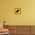 Honey Badger Crossing Sign | Zazzle