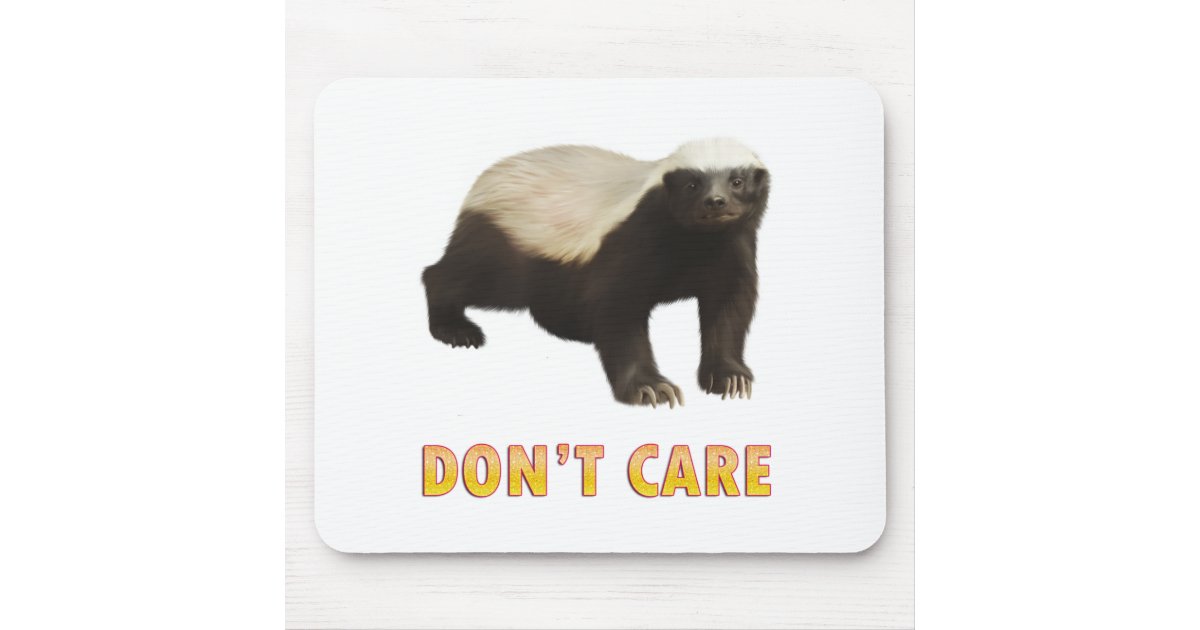 Honey Badger Mouse Pad | Zazzle