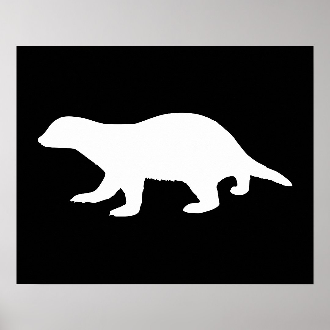 Honey Badger Poster | Zazzle