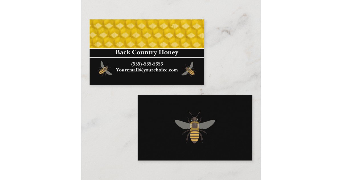 Honey Bee Business Card | Zazzle