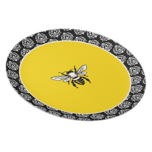 Honey Bee Dinner Plate | Zazzle