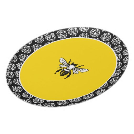 Honey Bee Dinner Plate | Zazzle