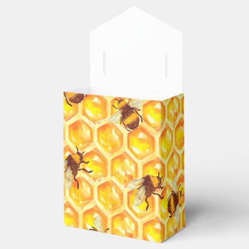 Honey Bee Favor Box | Zazzle