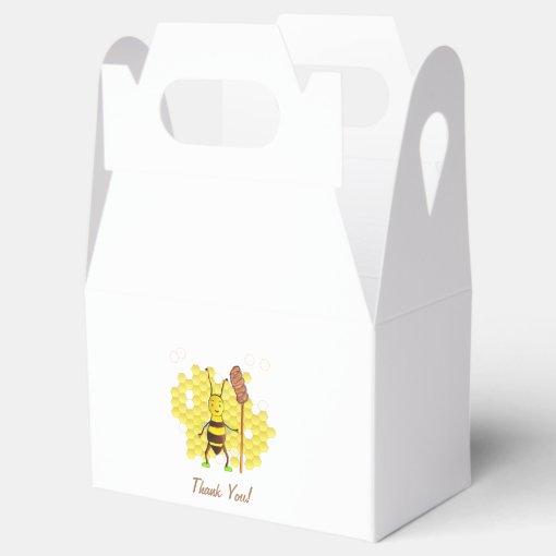 Honey Bee Favor Box | Zazzle