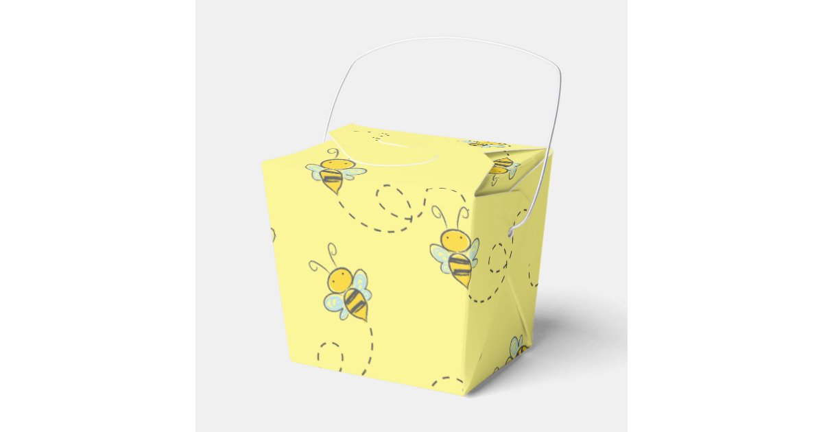Honey Bee Favor Boxes | Zazzle