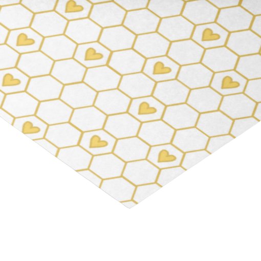 Honey Bee Honeycomb Tissue Paper | Zazzle