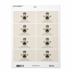 Honey Bee Products Apiary Label | Zazzle