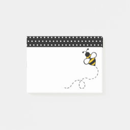 Honey Bee School Office Post It Notes Gift | Zazzle
