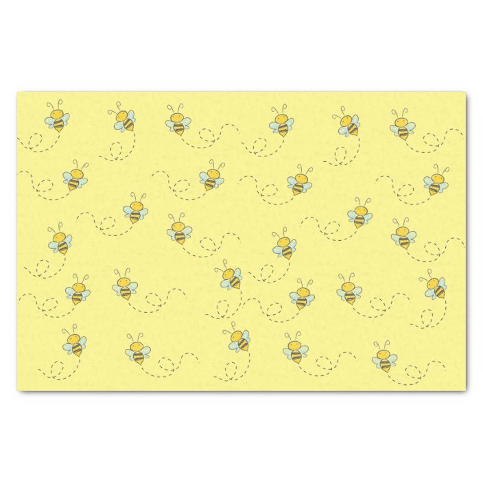 Honey Bee Tissue Paper | Zazzle.com
