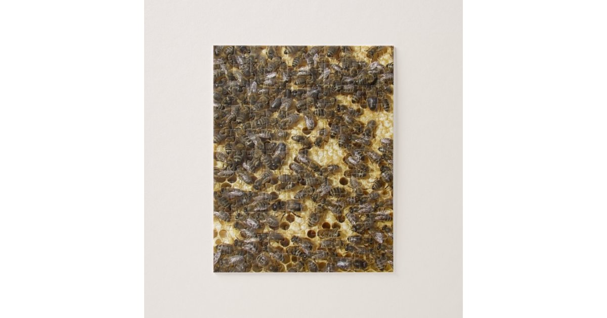 Honey Bees everywhere Jigsaw Puzzle | Zazzle
