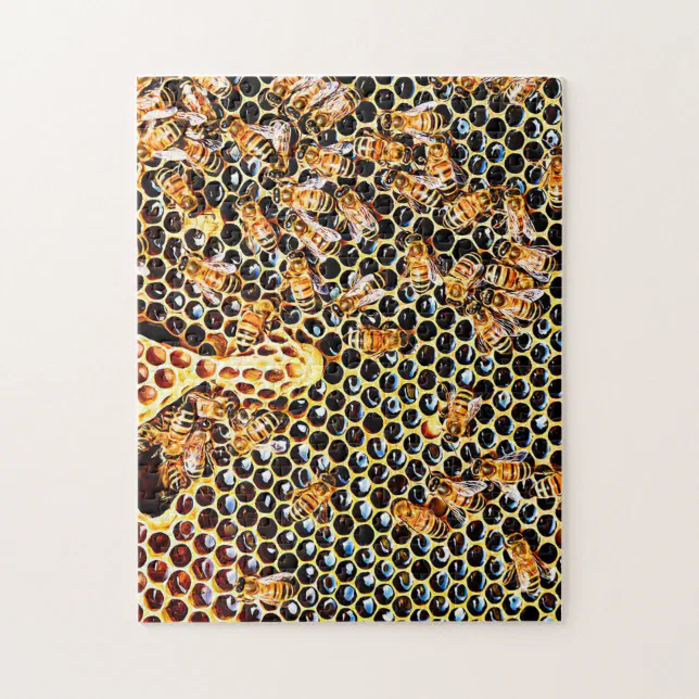 Honey Bees Puzzle | Zazzle