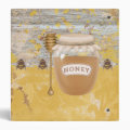 Honey Bees Recipe Binder | Zazzle