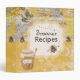 Honey Bees Recipe Binder | Zazzle