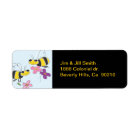 SPRING FLOWERS HONEY BEE ,BEEKEEPER LABEL | Zazzle.com