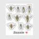 Honey Bees Sticker | Zazzle