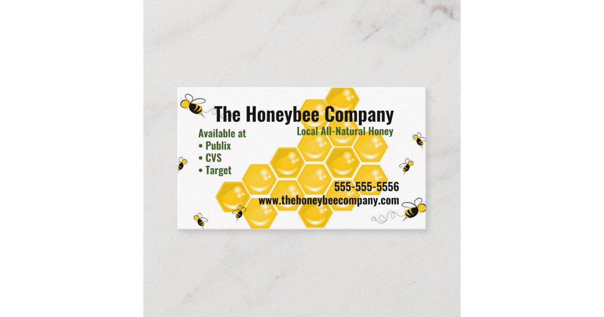 Honey Business Card | Zazzle