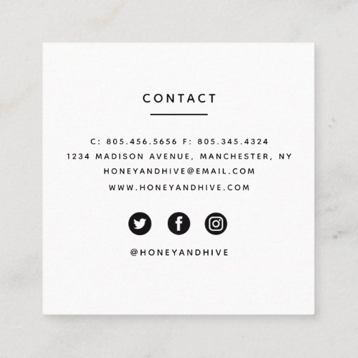 Honey Farm / Homemade Honey Business Card | Zazzle