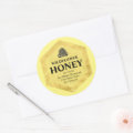 Honey Jar Label | Vintage Hive | Apiary Name | Zazzle