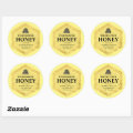Honey Jar Label | Vintage Hive | Apiary Name | Zazzle