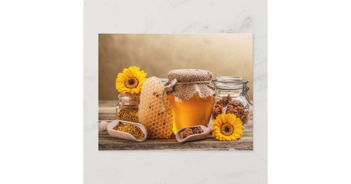 Honey Postcard | Zazzle