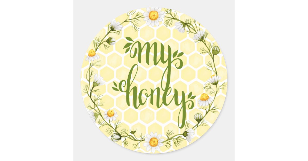Honey Sticker | Zazzle