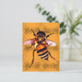 Honeybee Postcard | Zazzle