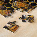 Honeycomb and Bees Jigsaw Puzzle | Zazzle