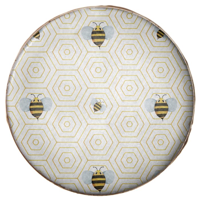 Honeycomb Bee Chocolate Covered Oreo | Zazzle