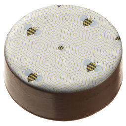 Honeycomb Bee Chocolate Covered Oreo | Zazzle