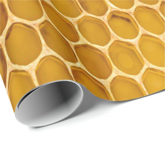 Honeycomb Wrapping Paper | Zazzle.com