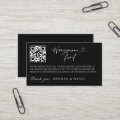Honeymoon Gift Request Wedding Enclosure Scan Card | Zazzle