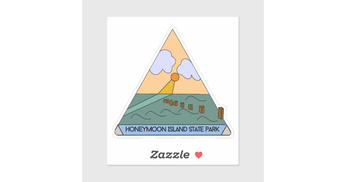 Honeymoon Island State Park Sticker | Zazzle