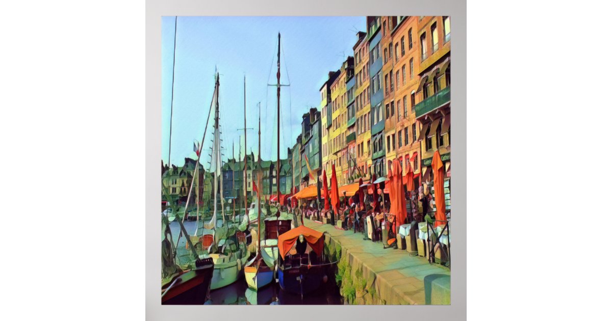 HONFLOR - docking - view Poster | Zazzle