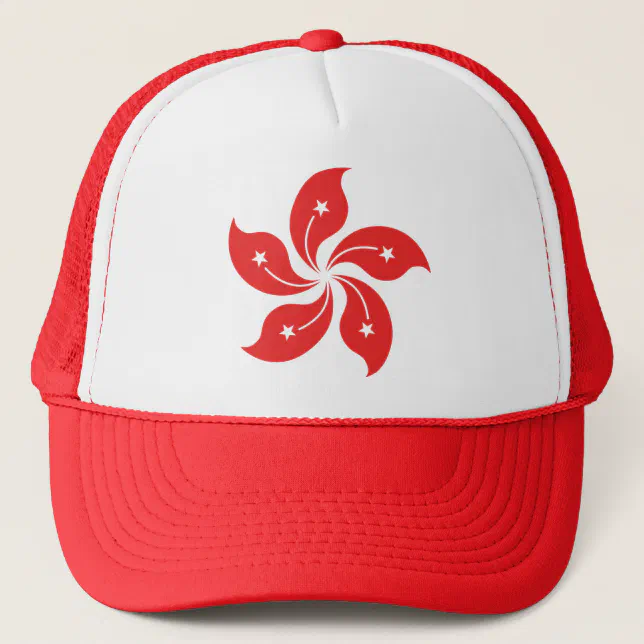 Hong Kong Flag "Classic" Trucker Hat | Zazzle