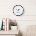 Hong Kong Time Zone Newsroom Style Clock | Zazzle