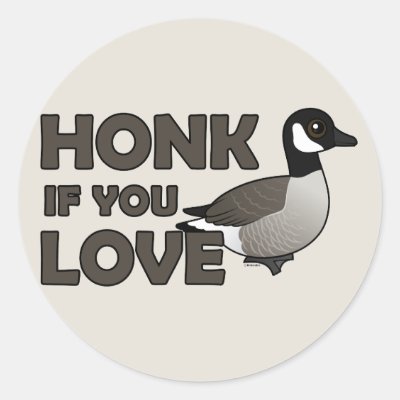 Cute Canada Goose by Birdorable