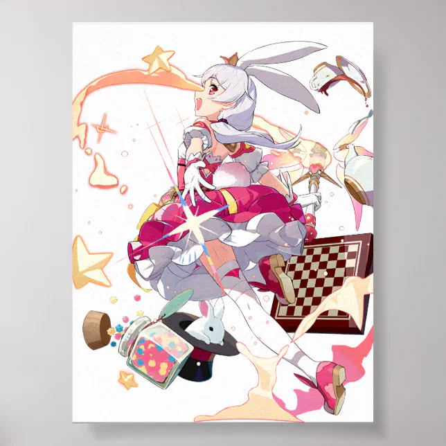 Honkai Impact 3rd Theresa Magic Loli Poster | Zazzle
