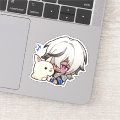 Honkai Star Rail Chibi Arlan And Peppy Sticker | Zazzle