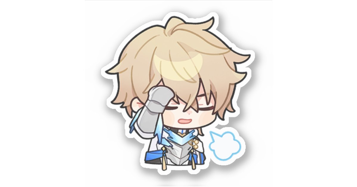 Honkai Star Rail Chibi Gepard Sticker | Zazzle