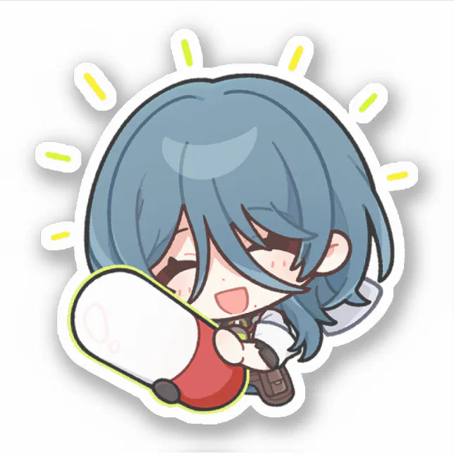 Honkai Star Rail Chibi Natasha Sticker | Zazzle