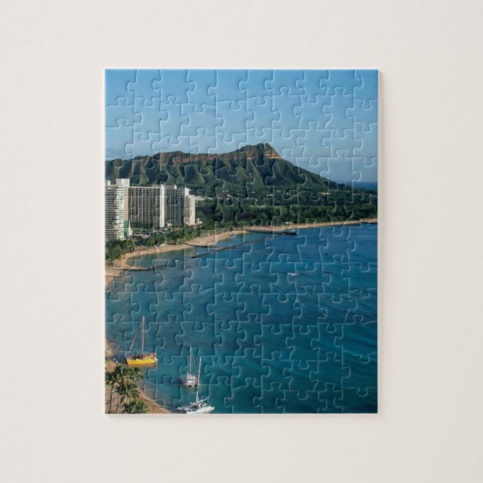 Honolulu Hawaii Jigsaw Puzzle | Zazzle.com