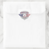 Honor Flight Stickers Thank You For Your Service | Zazzle