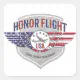Honor Flight Stickers Thank You For Your Service | Zazzle