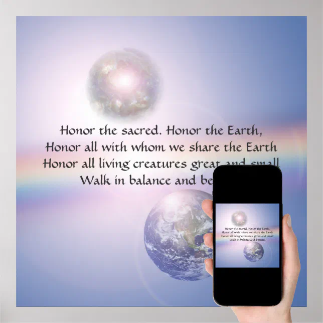 Honor Life, All Life Poster | Zazzle