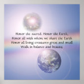 Honor Life, All Life Poster | Zazzle