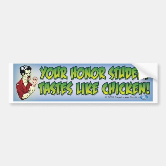 Honor Student Bumper Sticker | Zazzle.com